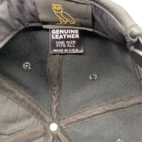 OVO | Accessories | Ovo Octobers Very Own Drake Genuine Leather Hat Snapback Cap Men | Poshmark